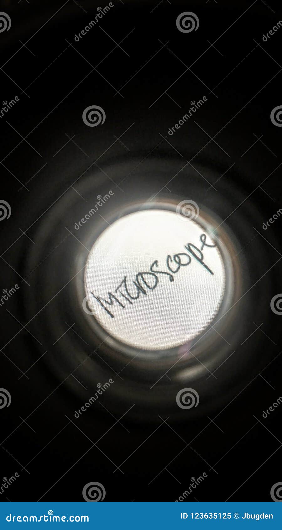 Microscope Word stock image. Image of education, view - 123635125