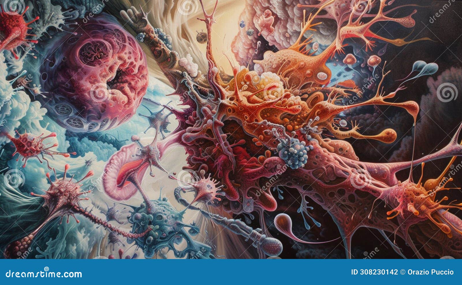 Microscopic Analysis Of Yeast Cells In The Fermentation Process ...