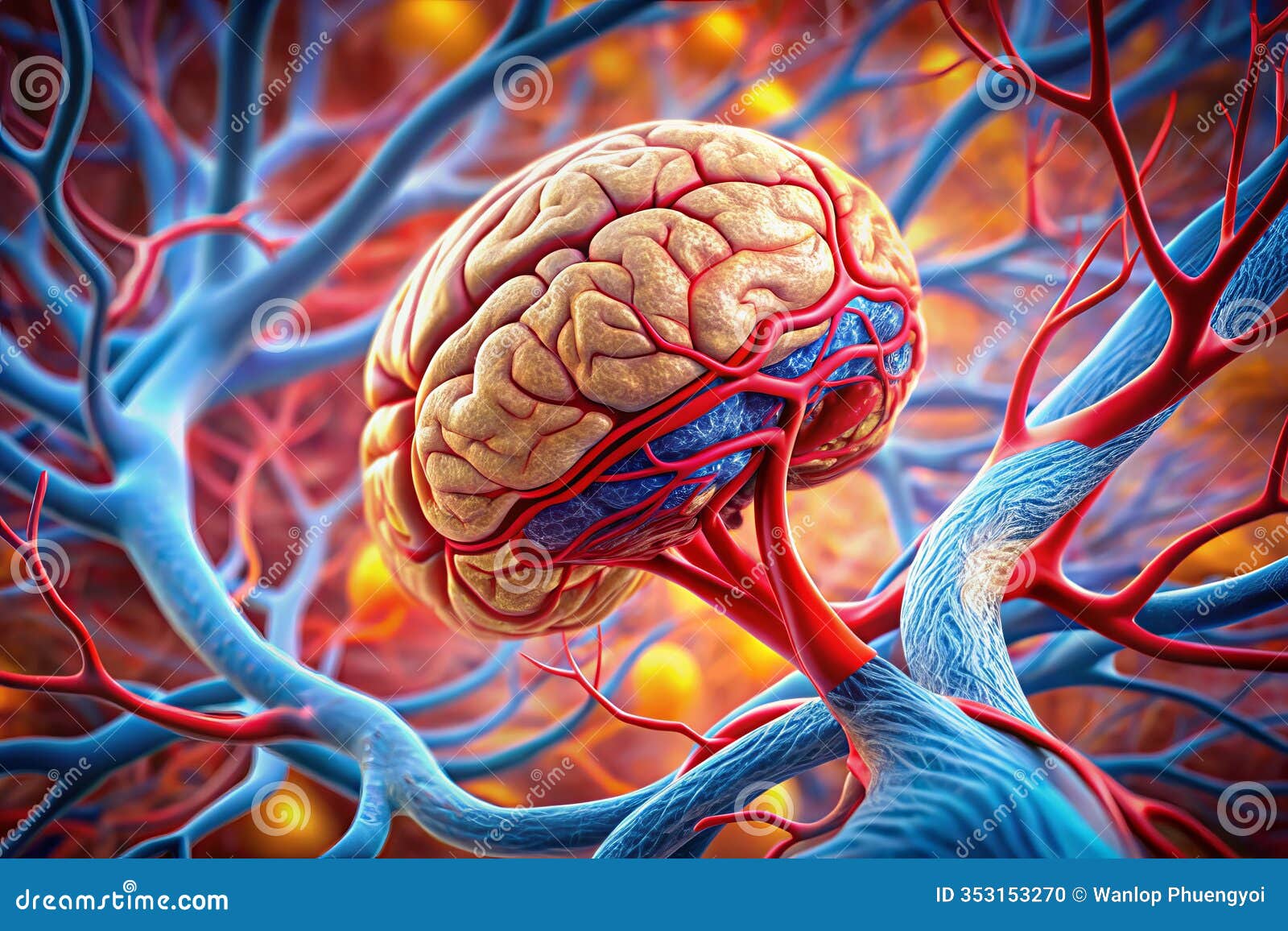 Microscopic Anatomy of Ischemic Stroke Visualizing Blood Vessel ...
