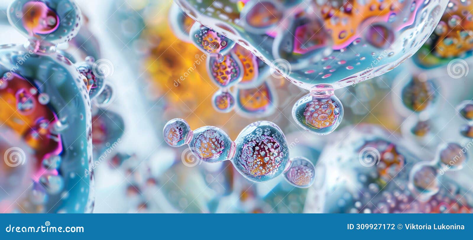 Microscopic Aquatic Dance stock photo. Image of underwater - 309927172