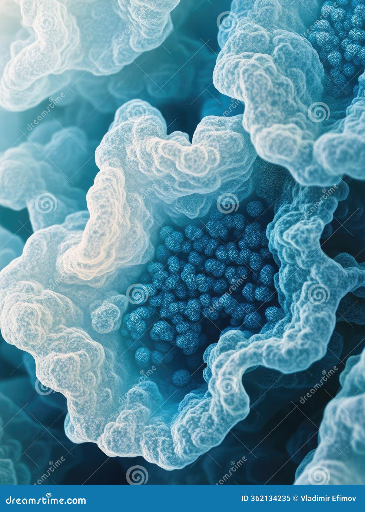 Microscopic bacteria cell stock image. Image of diagnostic - 362134235