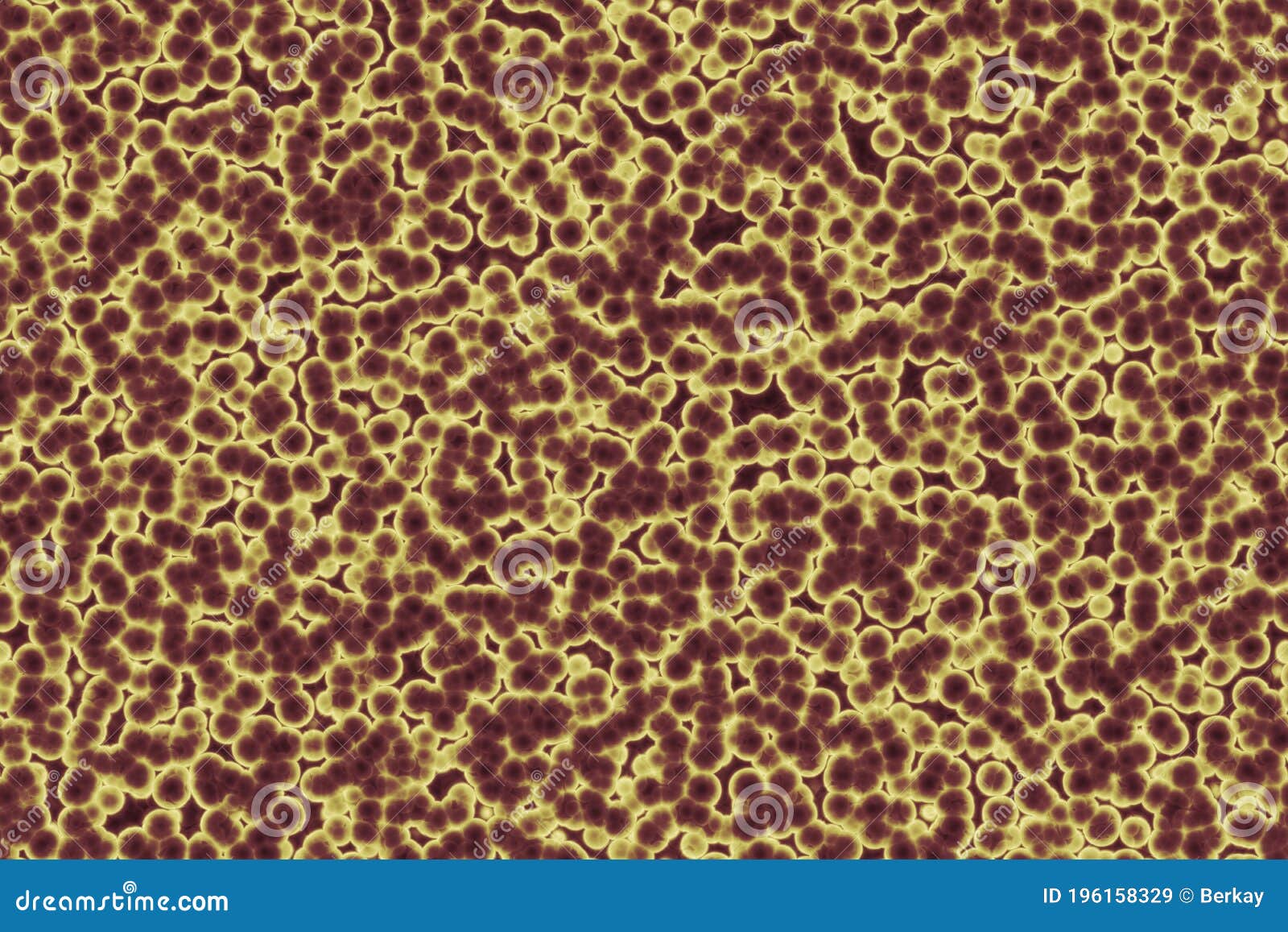 Microscopic Bacterium and Bacillus Bacteria Micro-organisms Stock Image ...