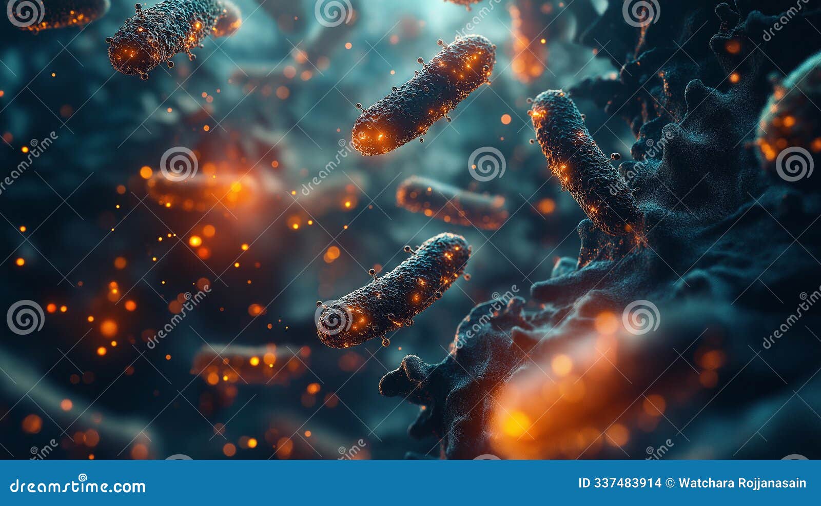 A Microscopic Battle Of Charged Particles With Each Collision Releasing ...