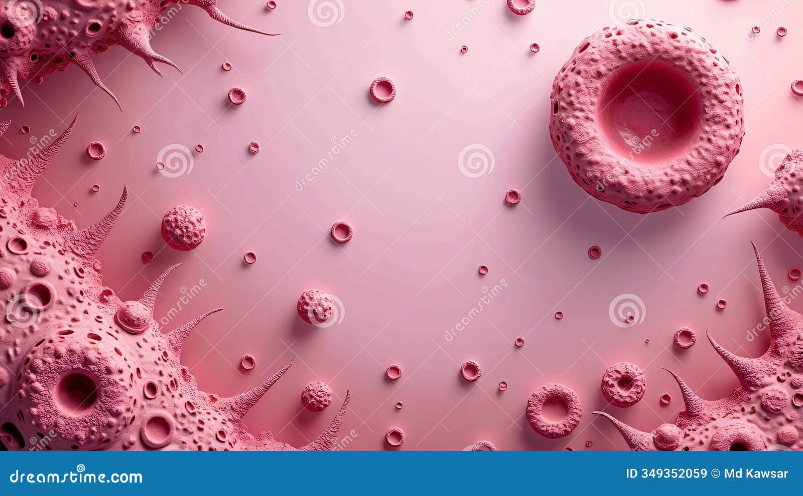 Microscopic Blood Cell, Intricate Structure & High Quality Image Stock ...