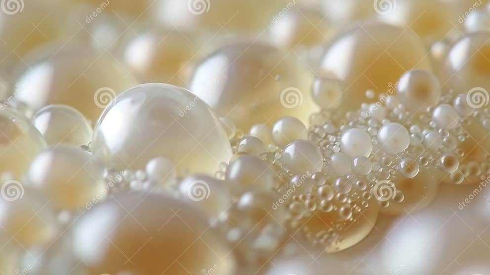 A Microscopic Closeup of Nematode Eggs with Their Smooth Surfaces and ...