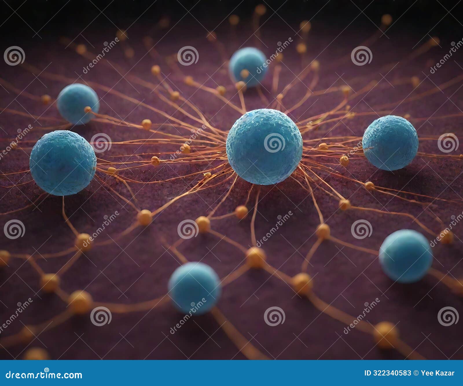 Microscopic Connections, a Striking Scientific Visualization, .atomic ...