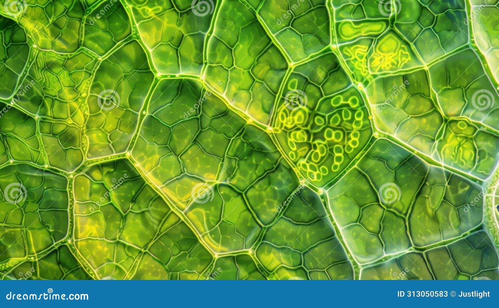 A Microscopic Crosssection Of A Biofilm Revealing Deep Layers Of ...