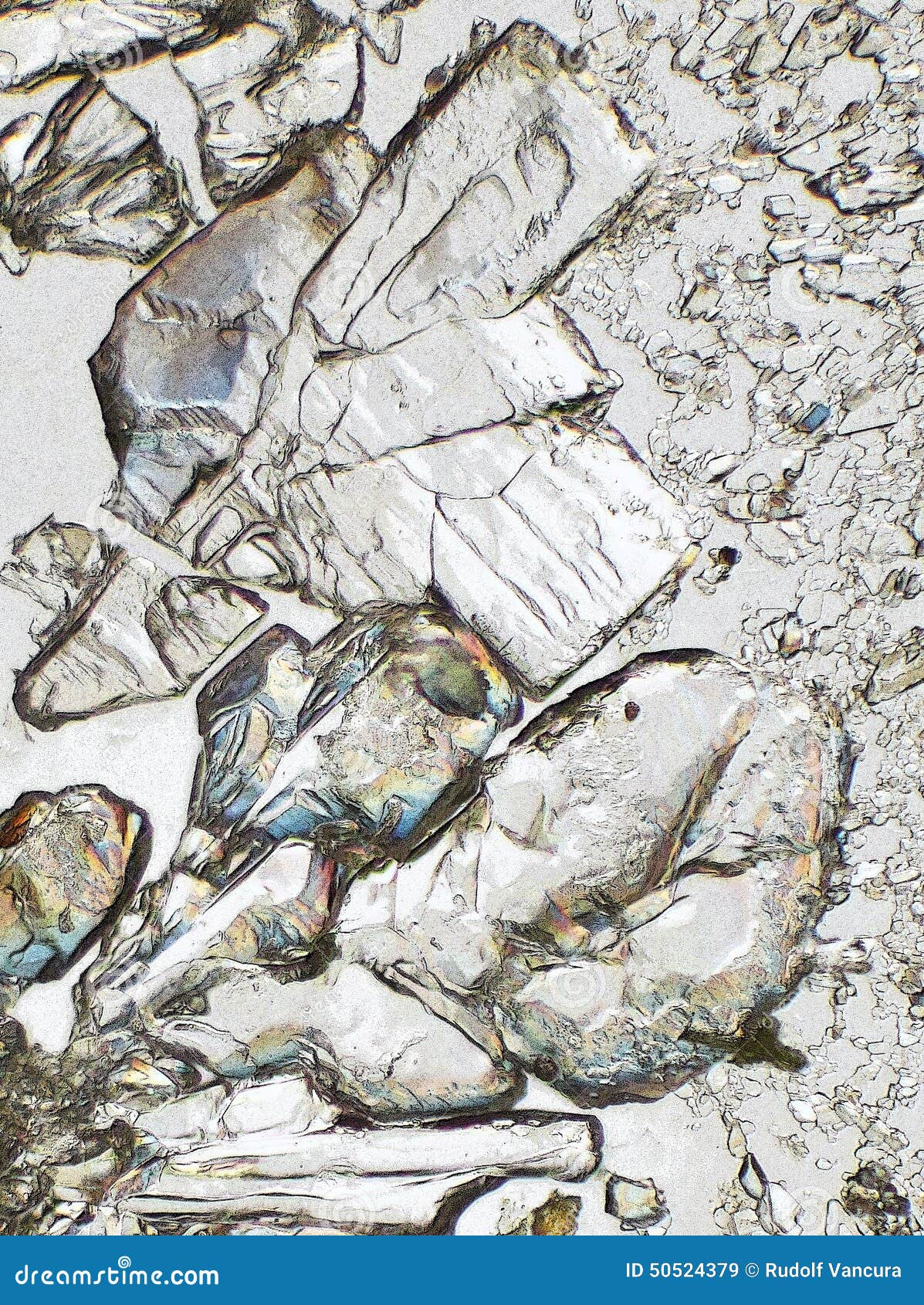 Microscopic Crystals stock image. Image of microscopic - 50524379