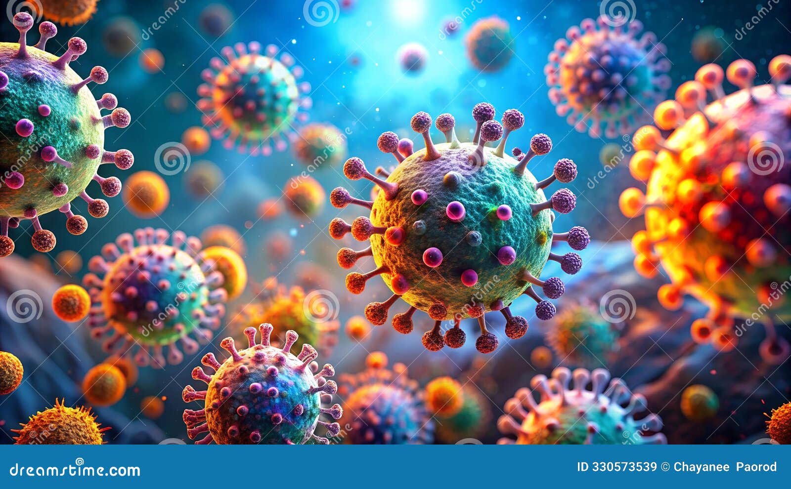 Microscopic Dance of Destruction: a Visual Representation of Viral ...