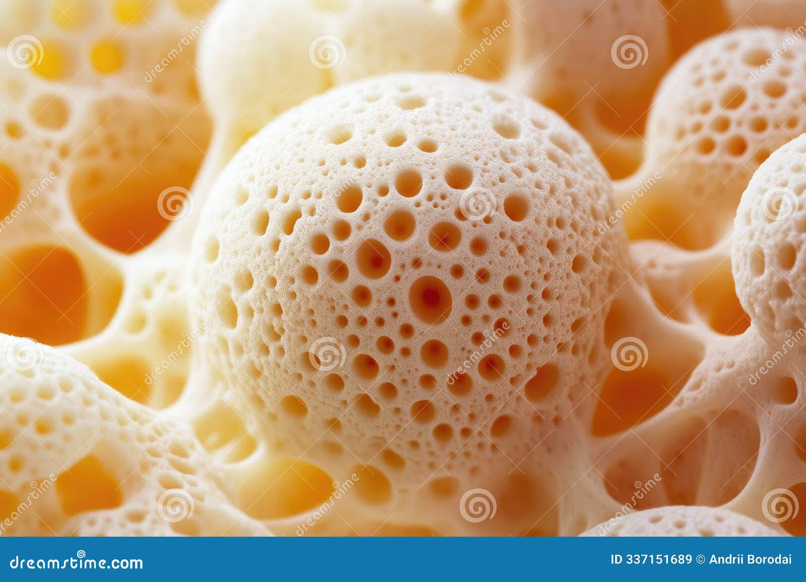 Microscopic Detail of Adipose Tissue Cells. Stock Illustration ...