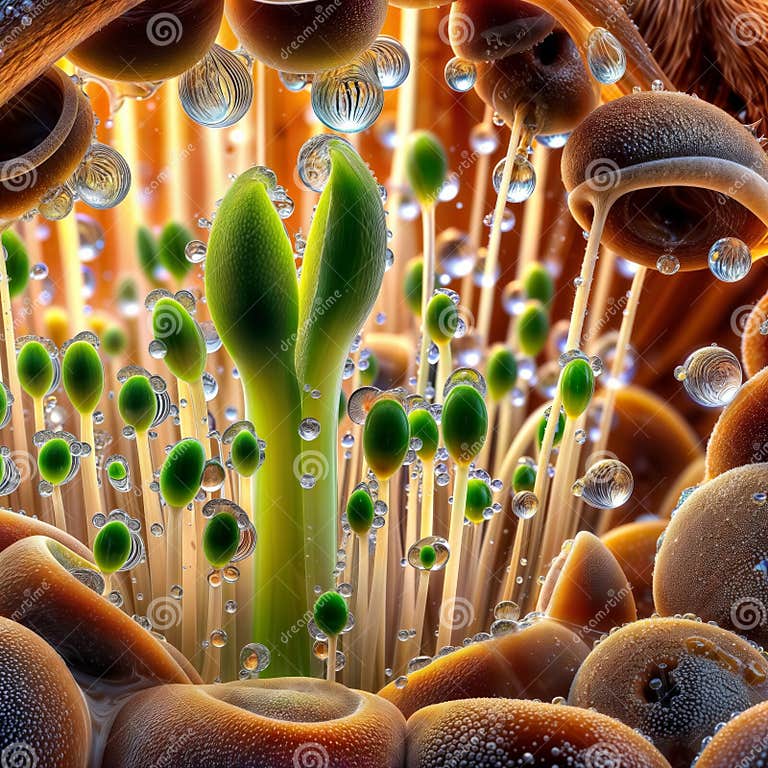 Vibrant Microscopic Ecosystem Explored, Generative Ai Stock ...