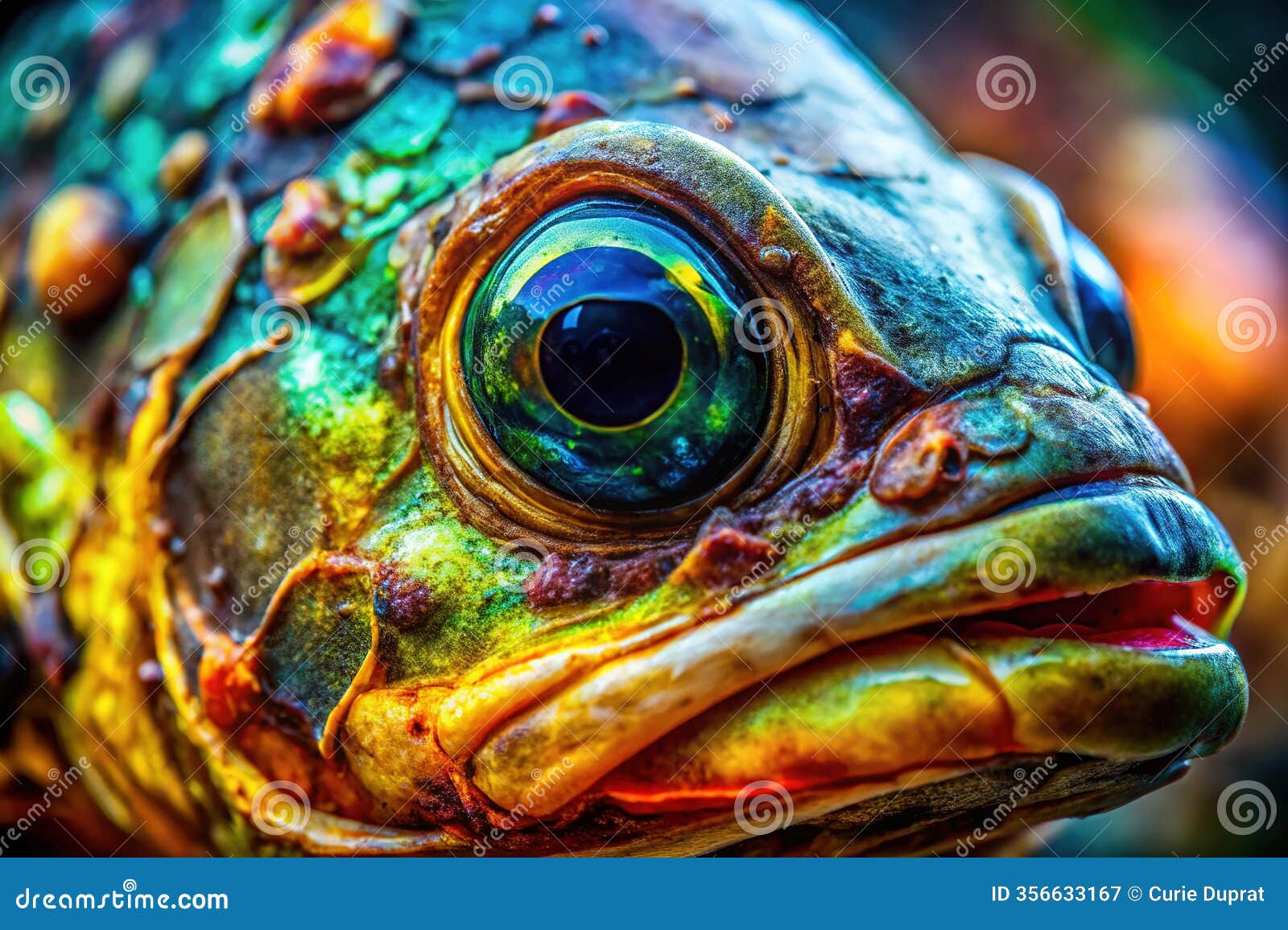 A Microscopic Exploration of Fish Decomposition Extreme CloseUp of ...