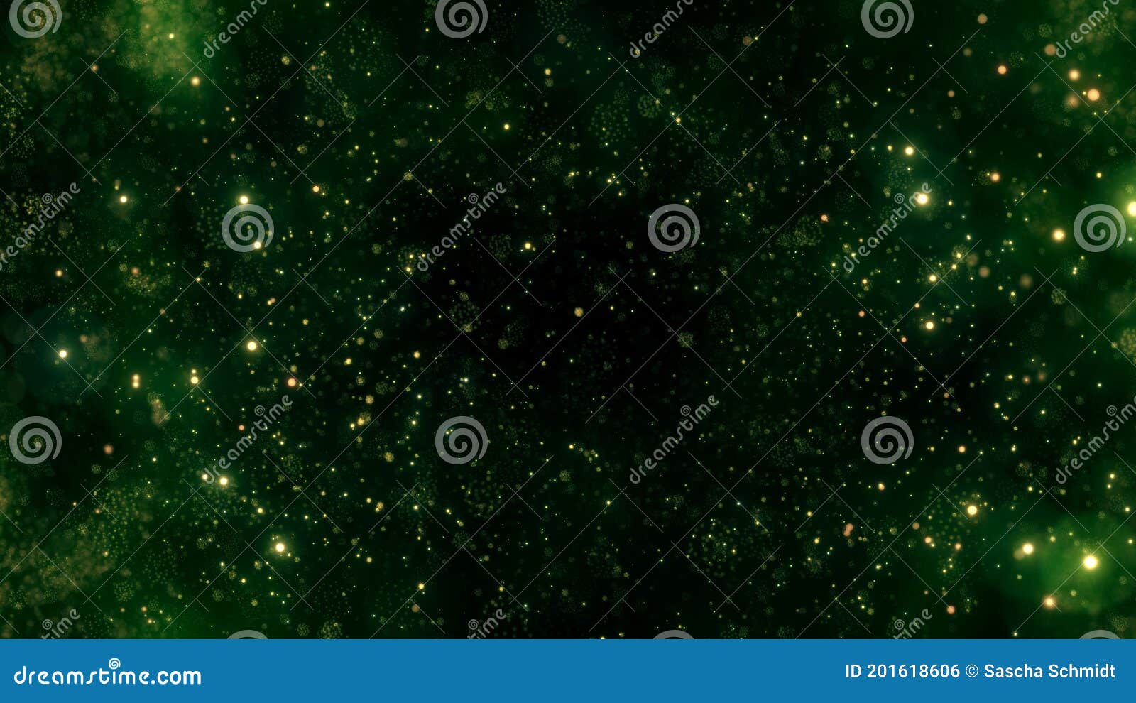 Microscopic Fluorescent Deep Sea Plankton Concept Stock Illustration ...