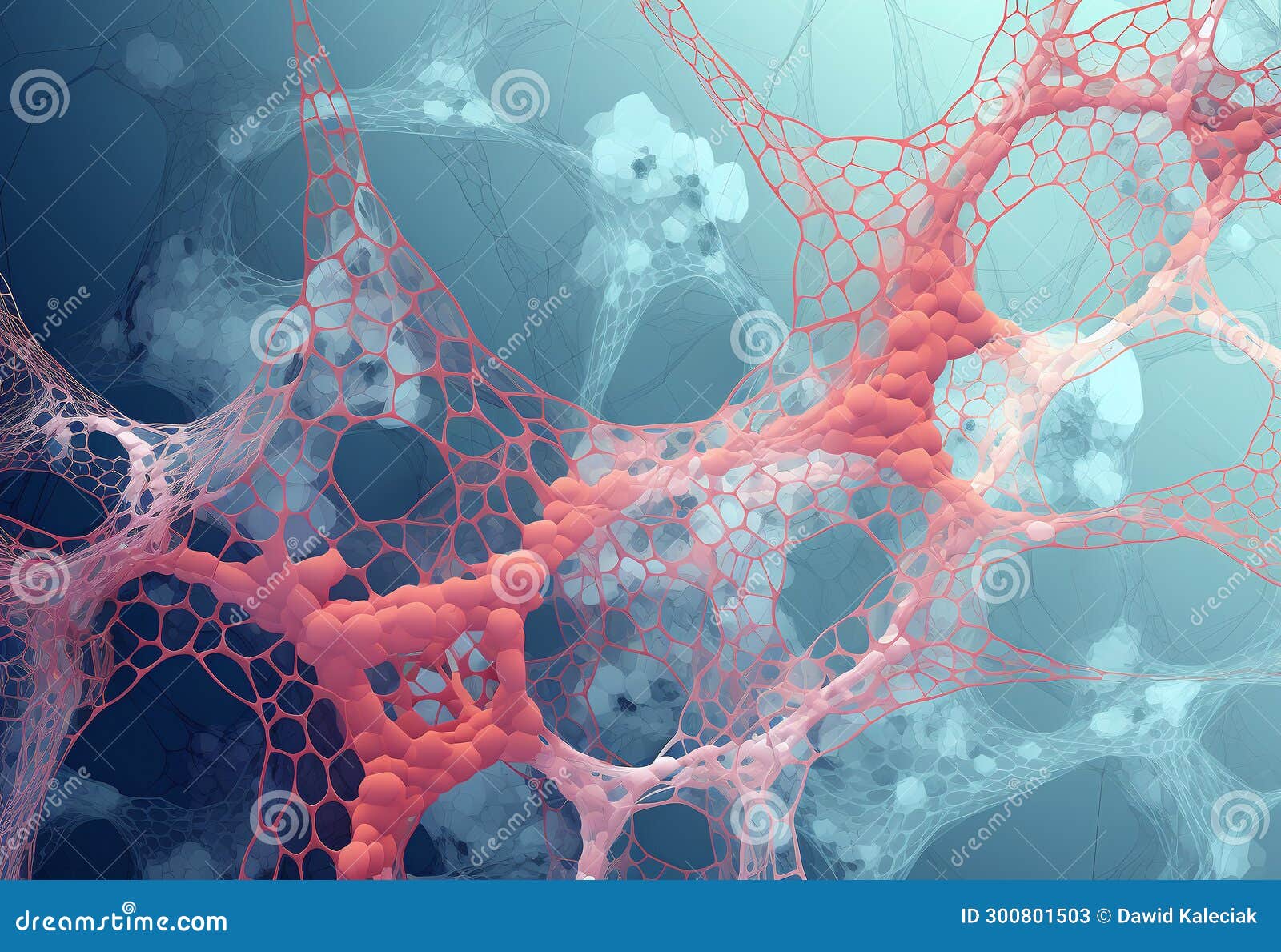 Microscopic Frontier: a Vivid Landscape of Organic Textures Stock ...