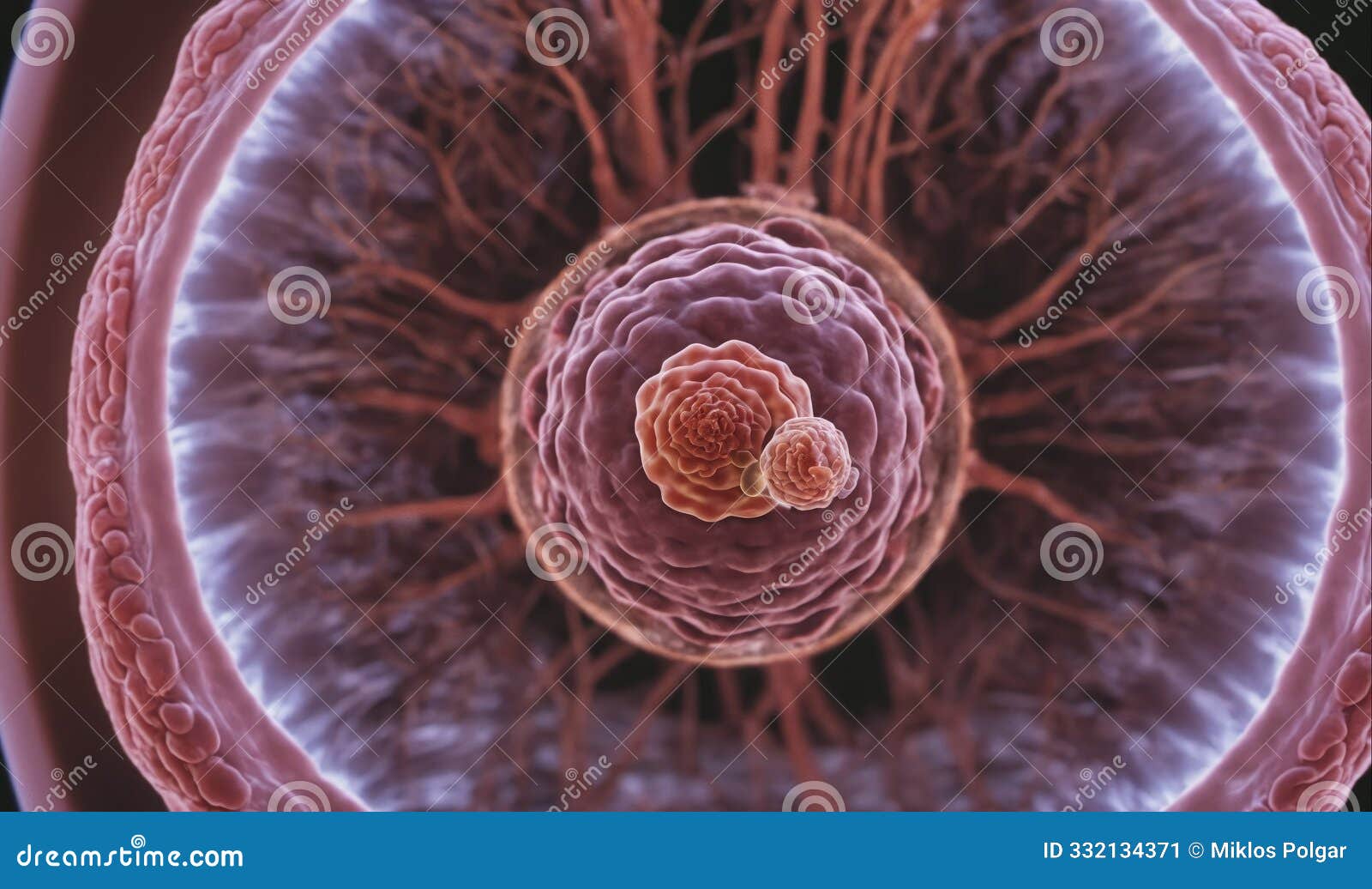 This is a Microscopic Image of a Blastocyst, a Human Embryo about Five ...