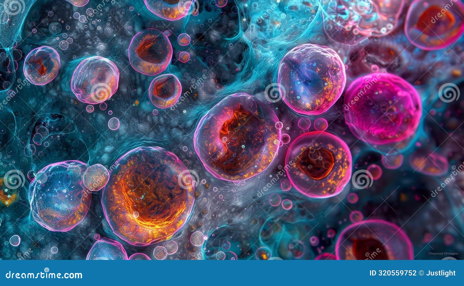 A Microscopic Image of a Cell Undergoing Apoptosis a Process Influenced ...