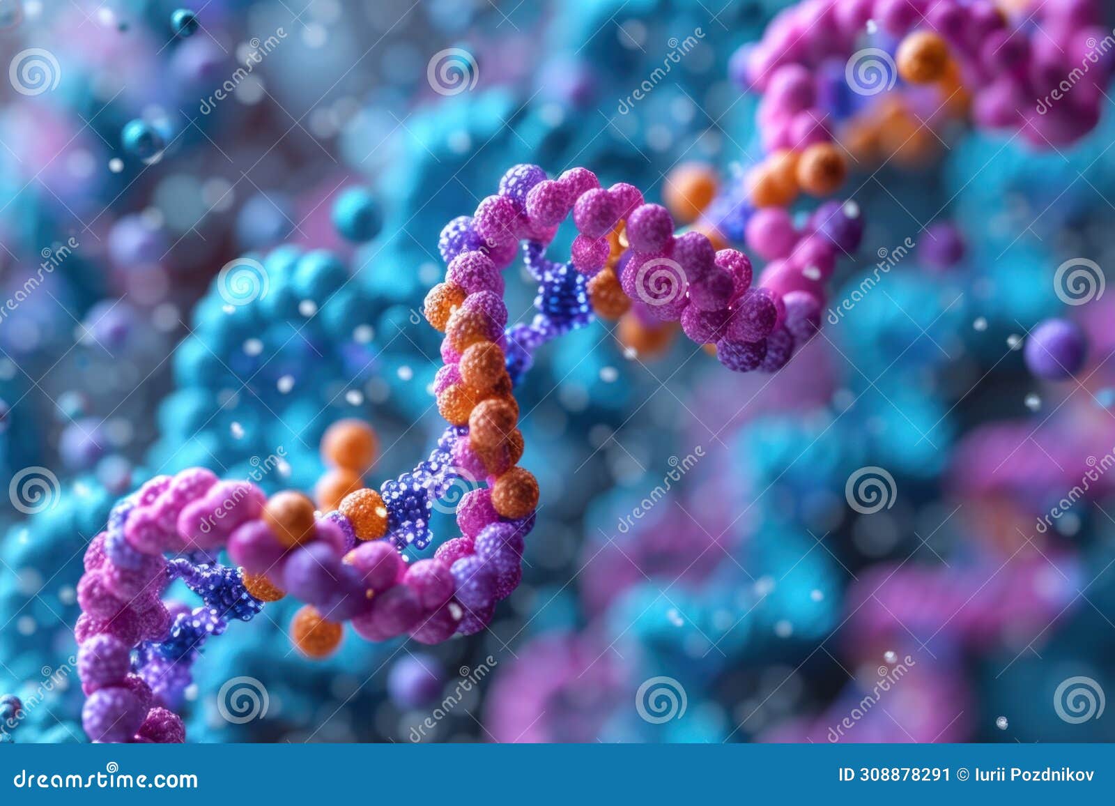 Microscopic Image of Gene Expression Profile Stock Image - Image of ...