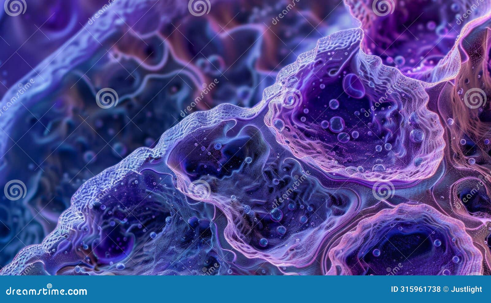 In this Microscopic Image the Golgi Apparatus of an Animal Cell is ...