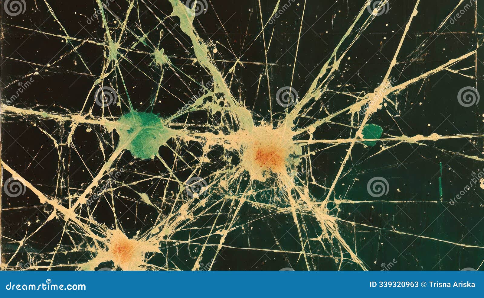 Microscopic Image of Neurons Showcasing Their Connections and Structure ...