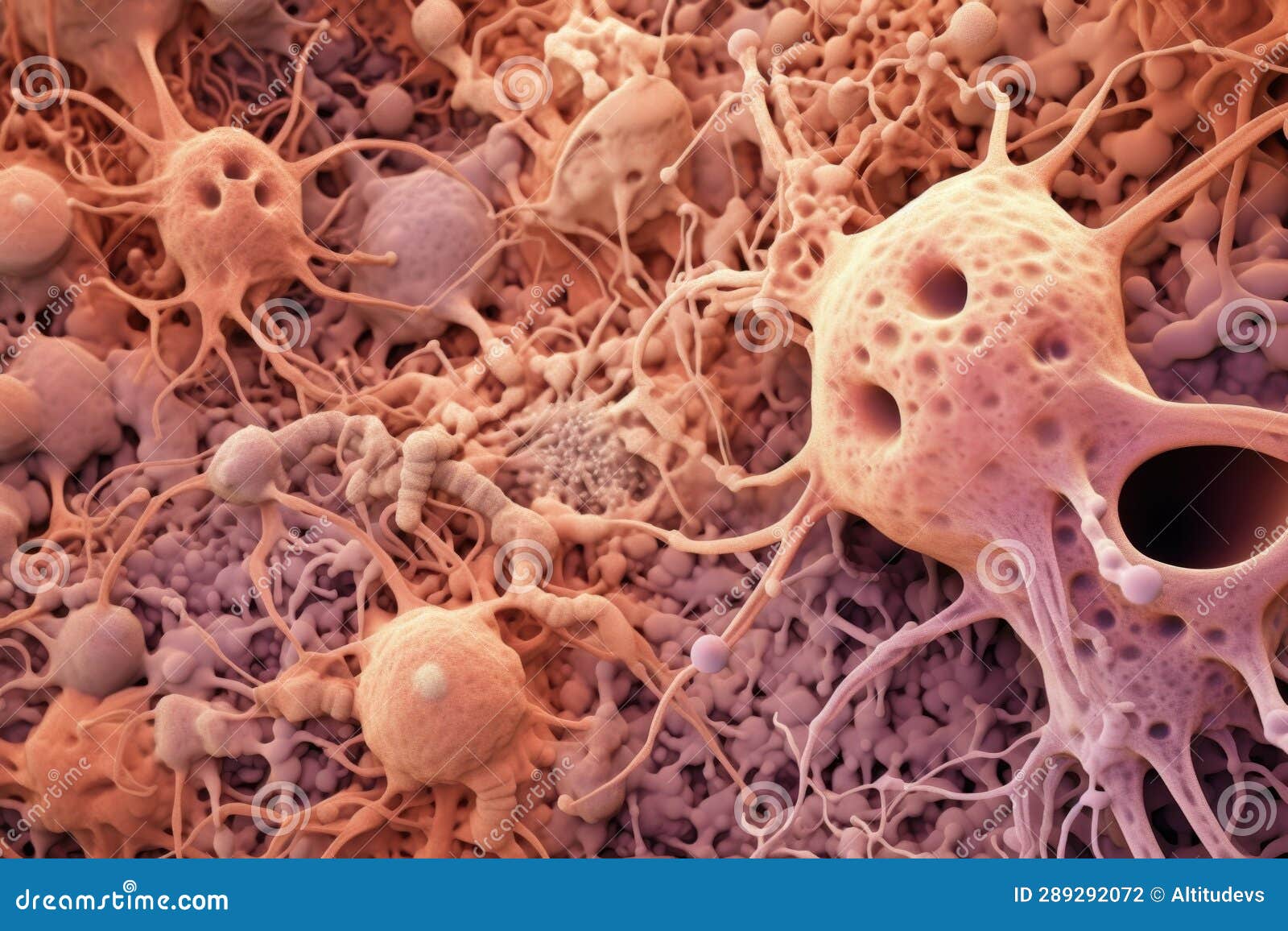 Microscopic Image Of Human Bone Marrow 400x Royalty-Free Stock ...