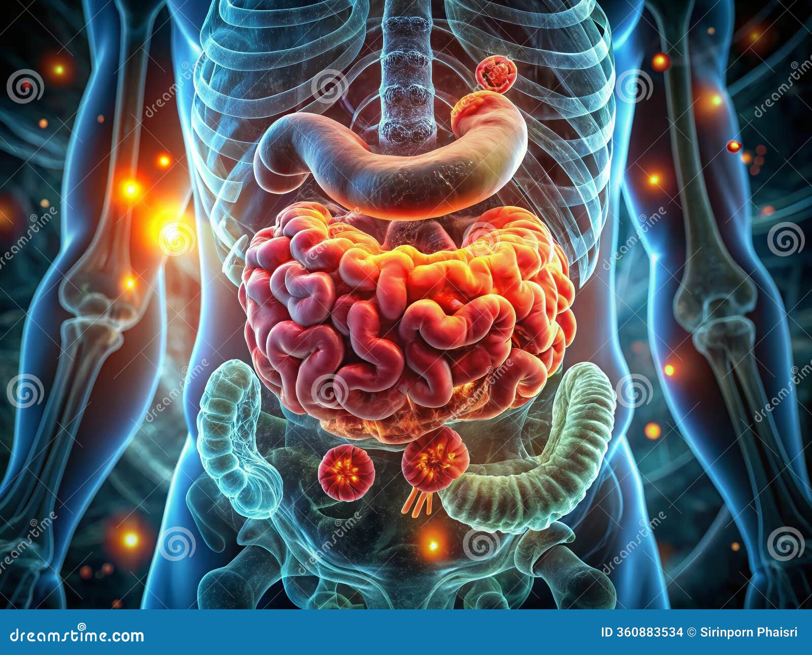 Gastroenteritis Or Stomach Flu Microbiological Explanation Outline ...