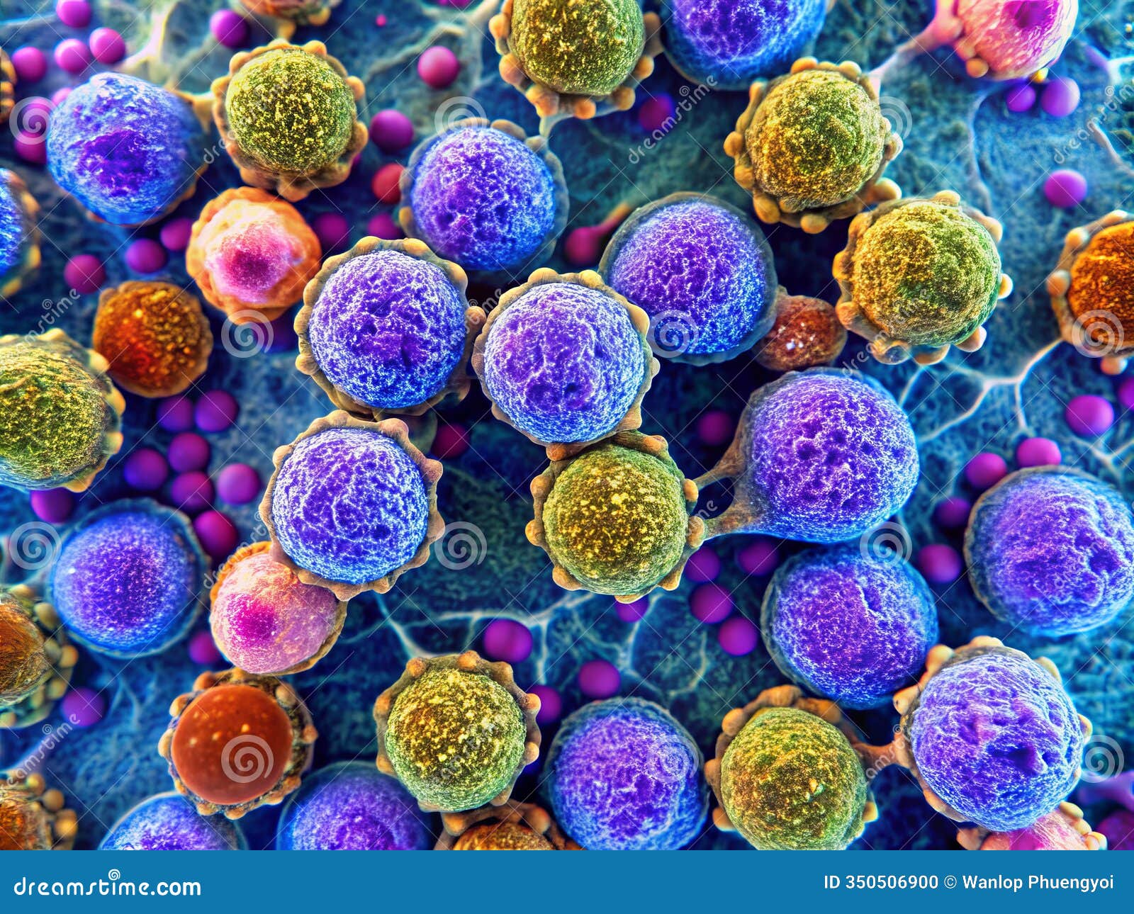 Microscopic Anatomy of Follicular Lymphoma Centroblasts Tingible Body ...