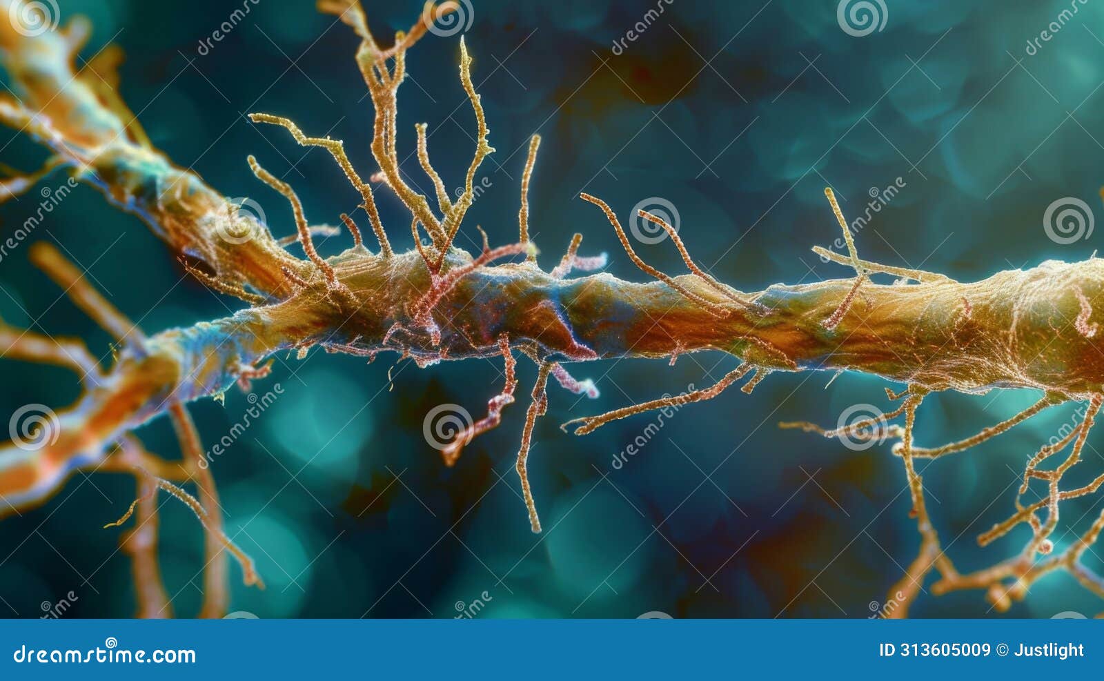 A Microscopic Image of a Root Tip with Elongated Cells and Tiny Root ...