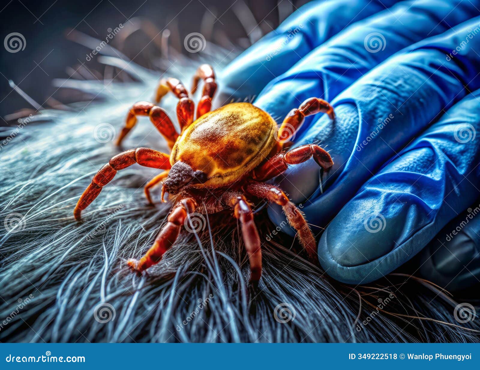 Canine Mite Infestation: Detailed Low-Light Microscopy Reveals Severity ...