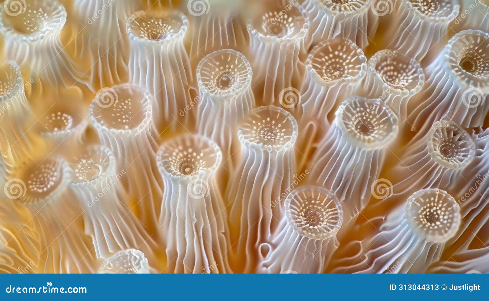 A Microscopic Image of a Spore from a Mushroom Showcasing Its Long ...