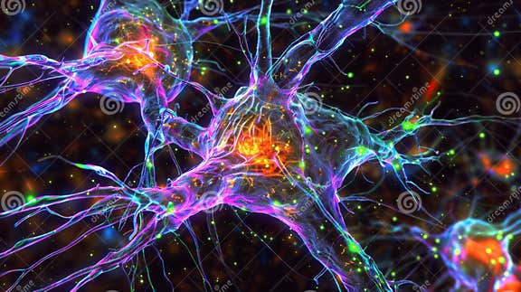 A Microscopic Image of Telodendria or Fine Extensions of Astrocyte ...