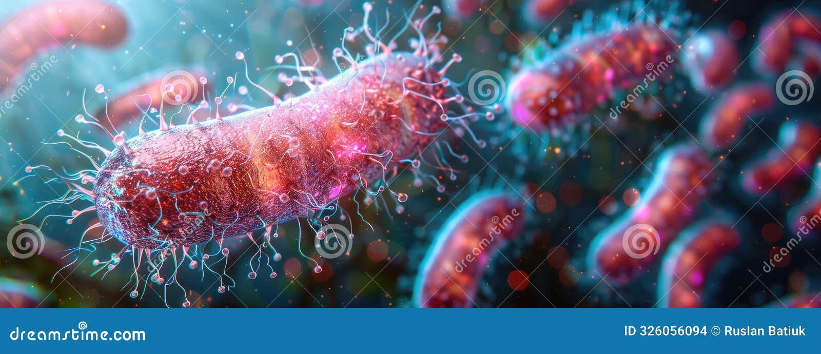 Microscopic Marvel: Bacterium Image, Revealing Intricate World of ...