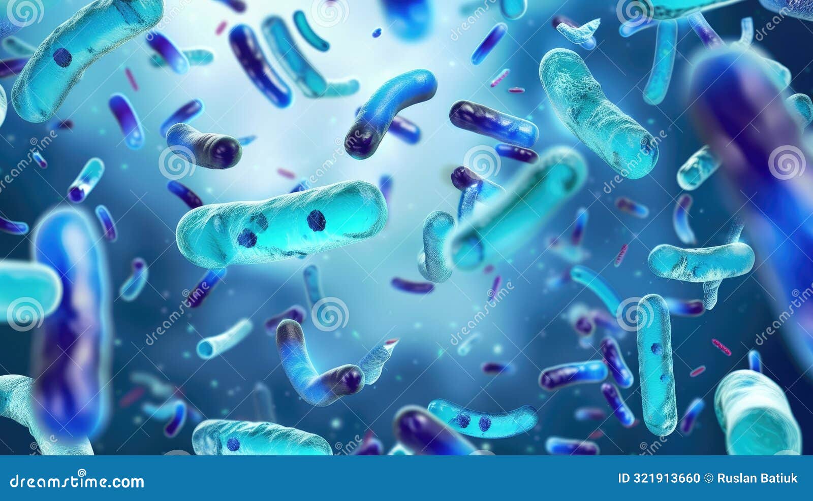 Microscopic Marvel: Bacterium Image, Revealing Intricate World of ...