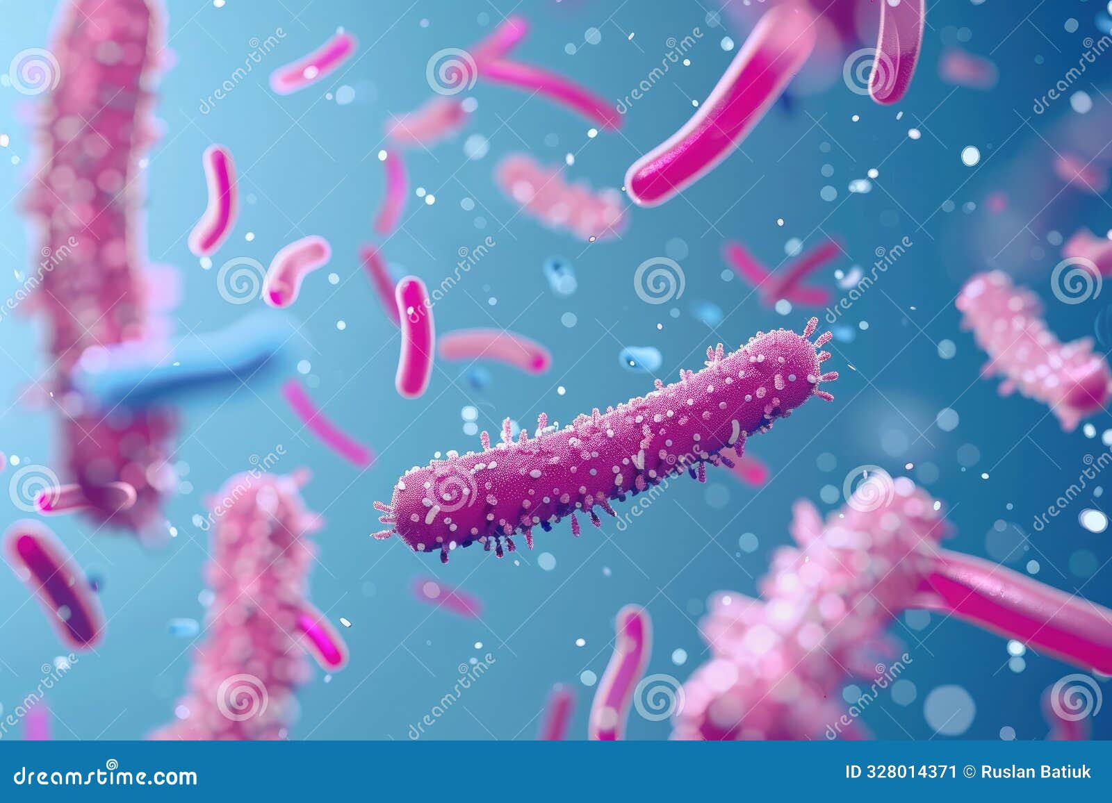 Microscopic Marvel: Bacterium Image, Revealing Intricate World of ...