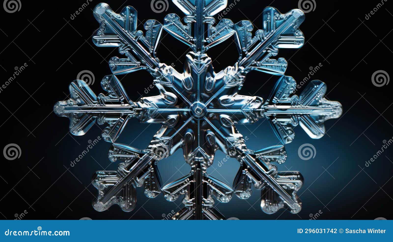 Microscopic Marvel: Snowflake Hexagonal Structures Stock Photo - Image ...