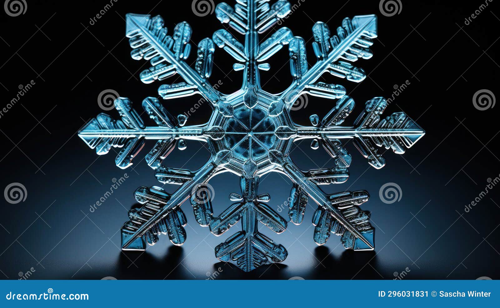 Microscopic Marvel: Snowflake Hexagonal Structures Stock Image - Image ...