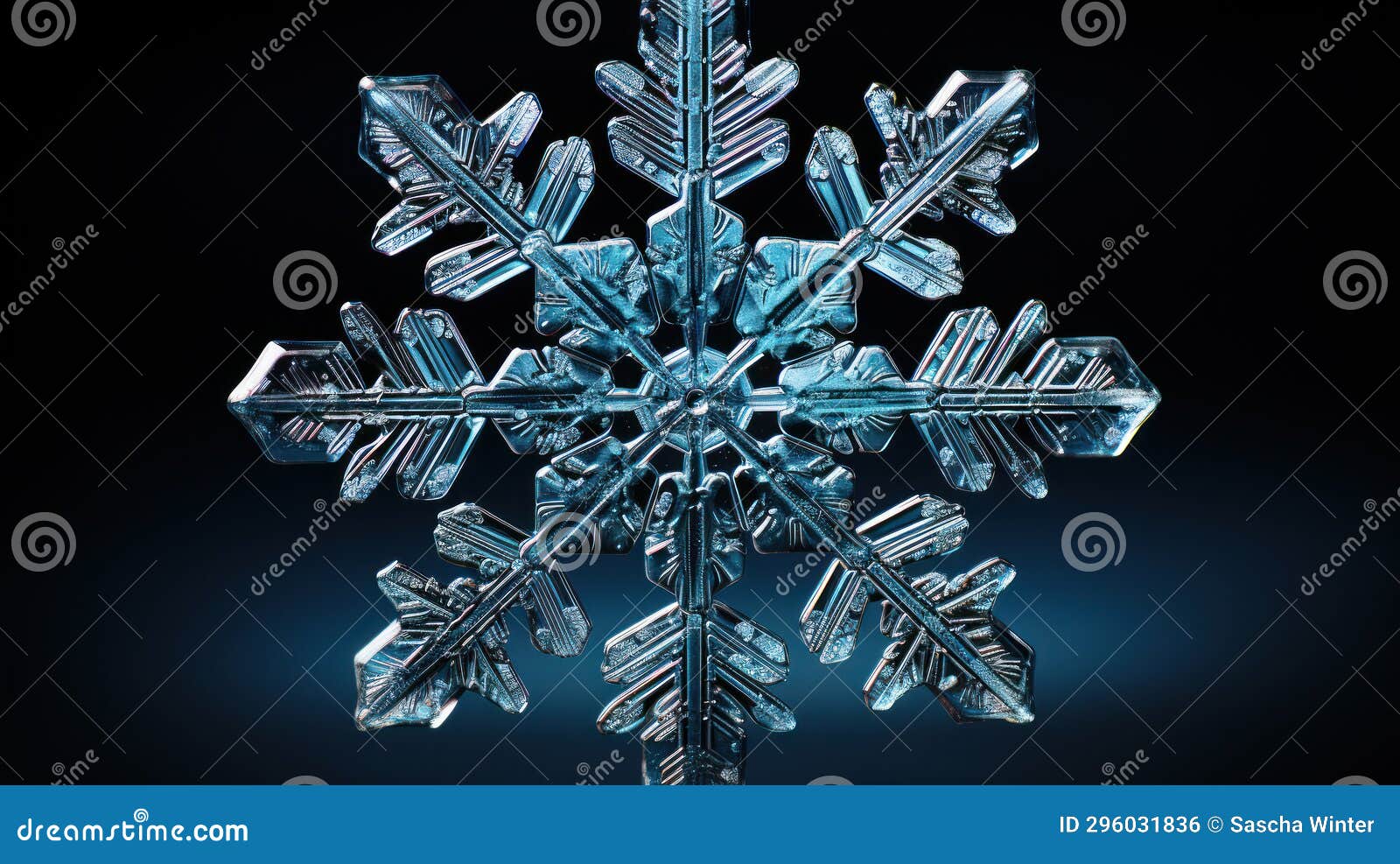 Microscopic Marvel: Snowflake Hexagonal Structures Stock Photo - Image ...