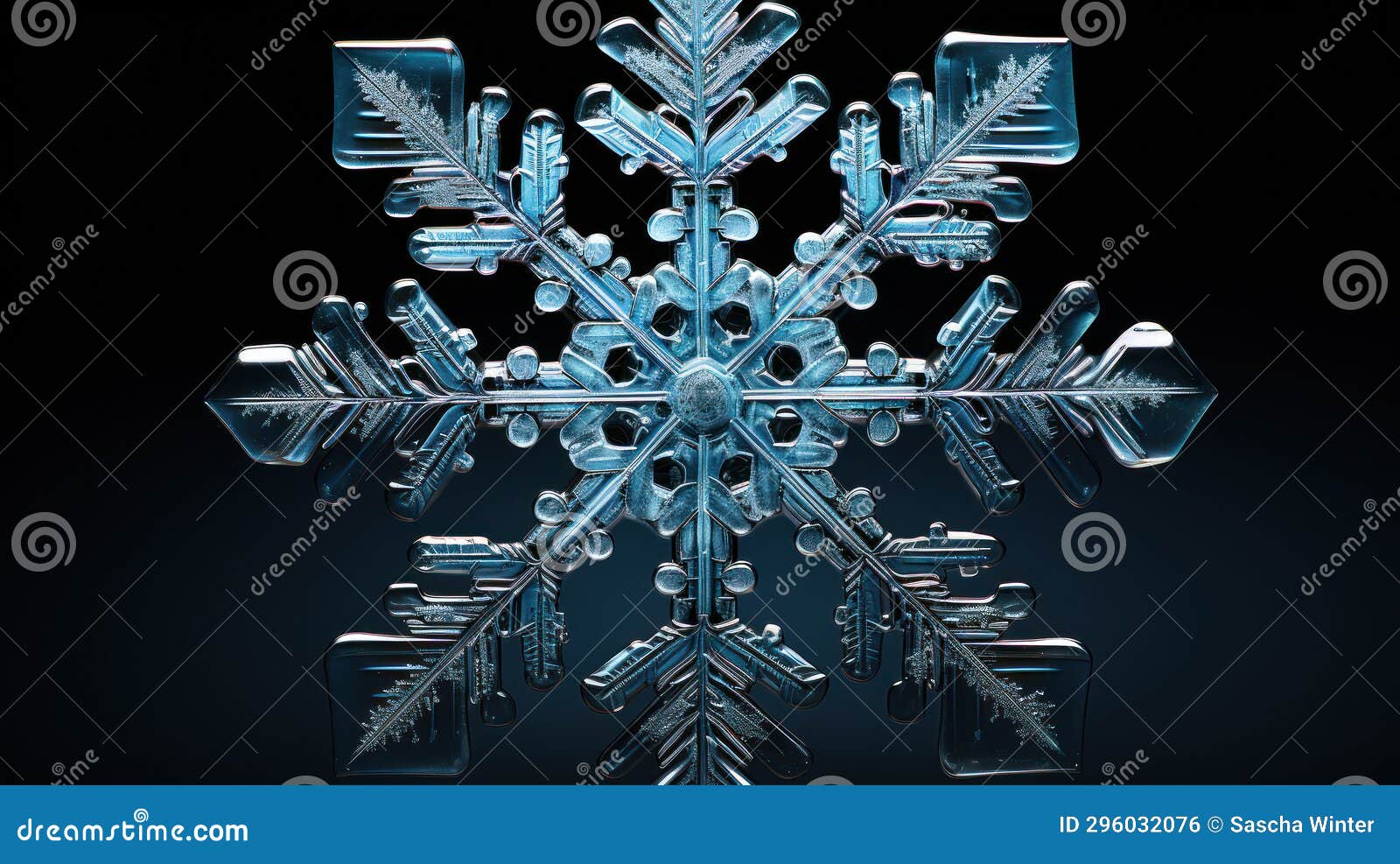 Microscopic Marvel: Snowflake Hexagonal Structures Stock Photo - Image ...