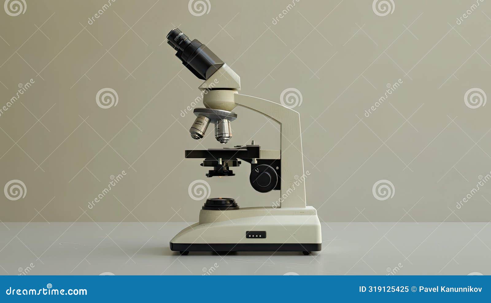 Microscopic Marvels: a Tabletop Tapestry of Discovery Stock Image ...