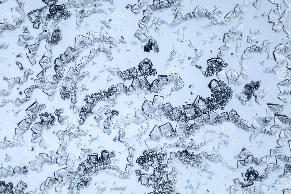 Microscopic Microcrystal Background Stock Image - Image of ...