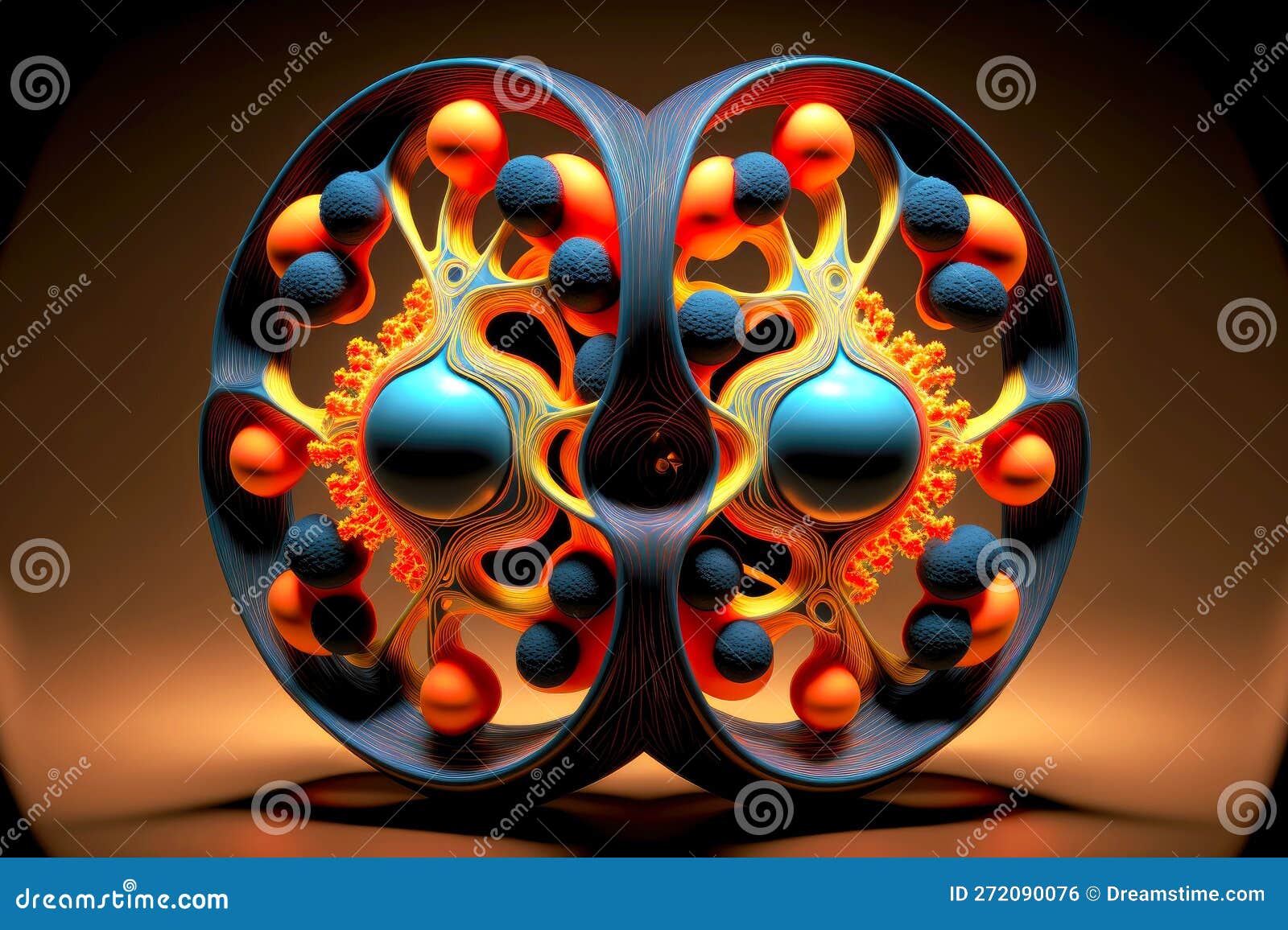 Microscopic Model of Two Separated Molecules in Process of Cell ...