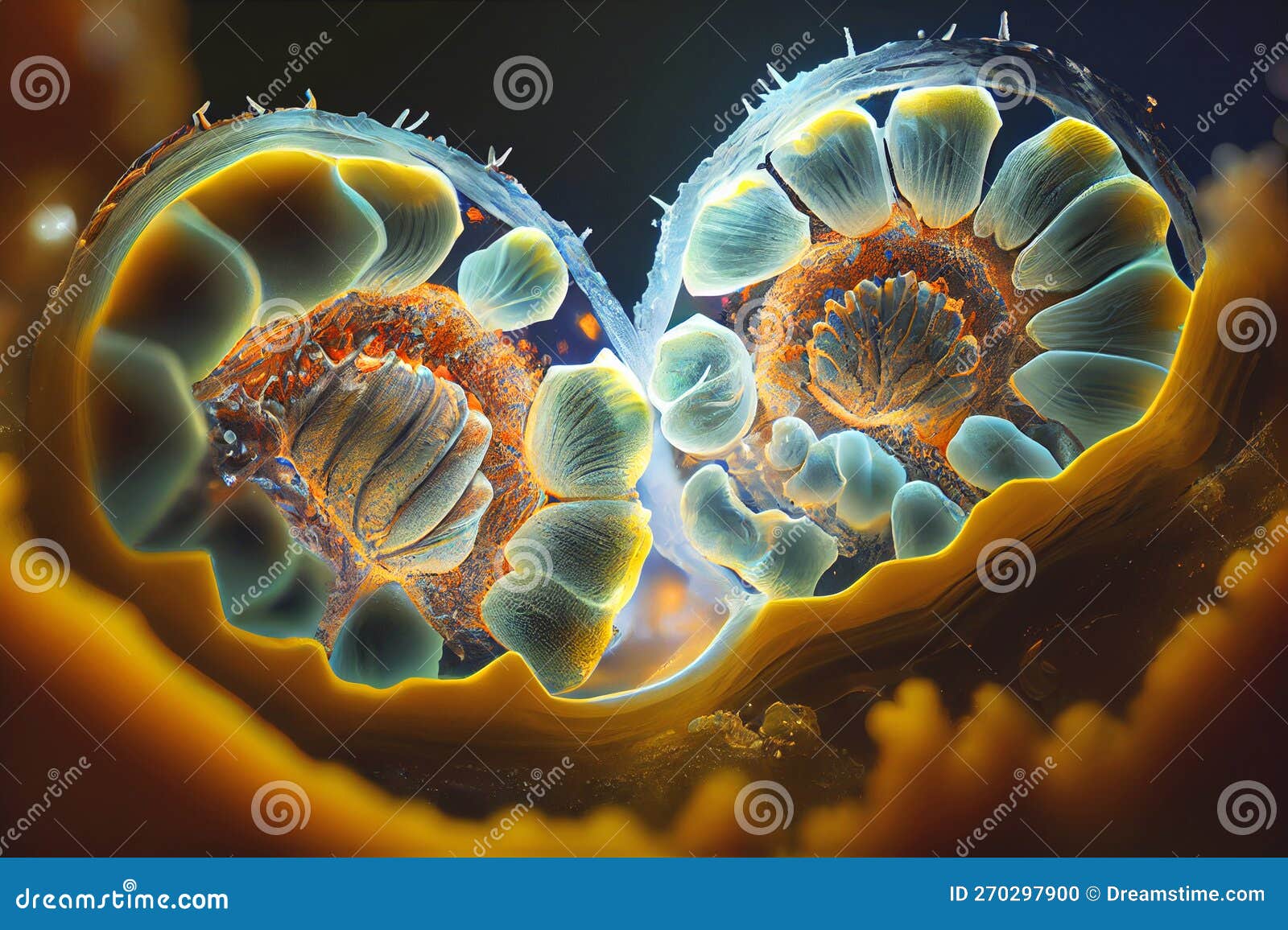Microscopic organism stock illustration. Illustration of microscopic ...