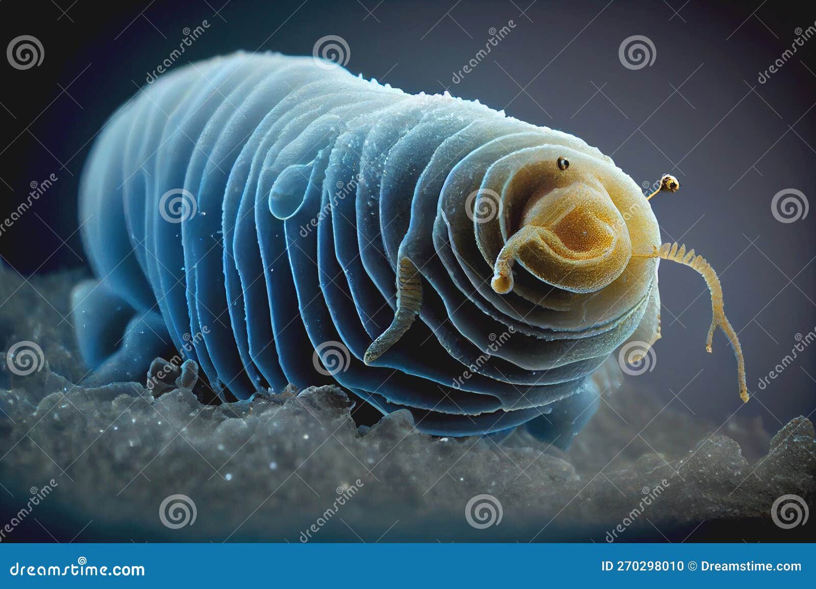 Microscopic Organism Tardigrade Stock Photography | CartoonDealer.com ...