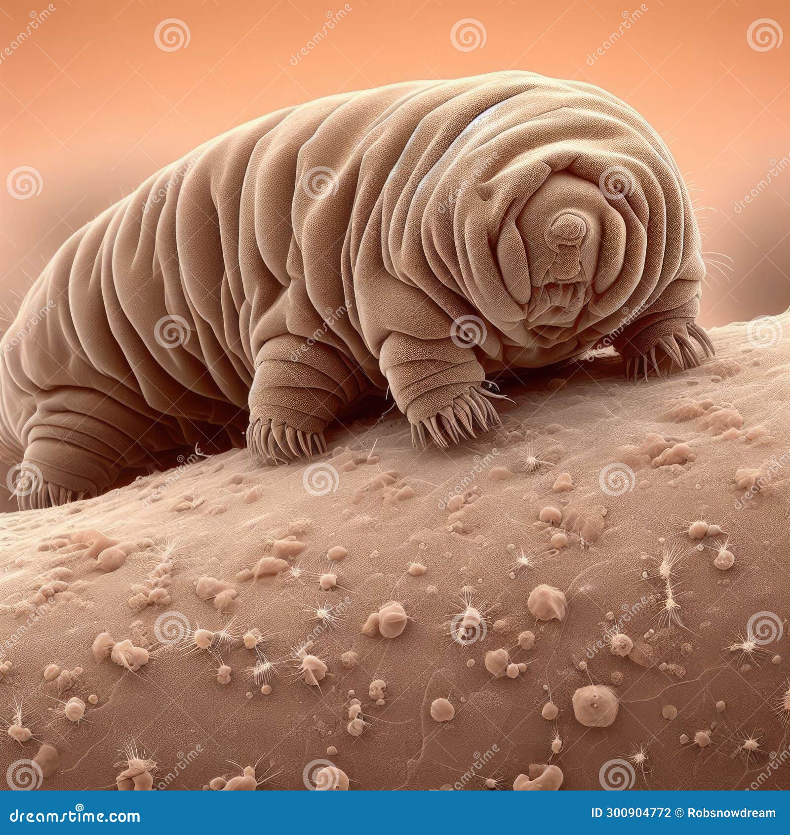 Microscopic Parasites Seen Under Electronic Microscope Stock ...