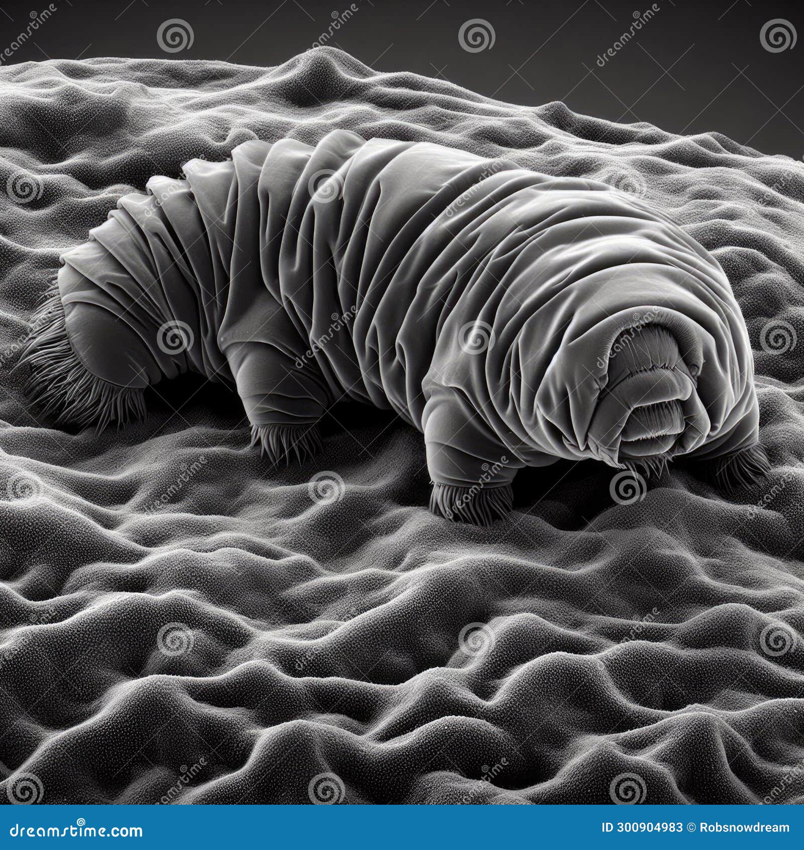 Microscopic Parasites Seen Under Electronic Microscope Stock ...