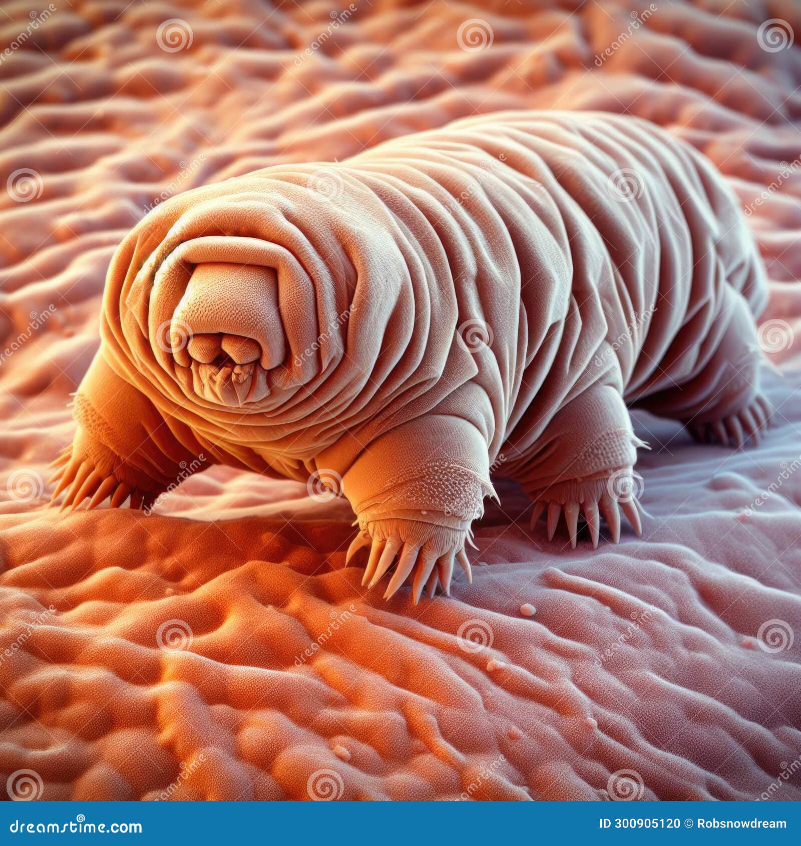 Microscopic Parasites Seen Under Electronic Microscope Stock ...