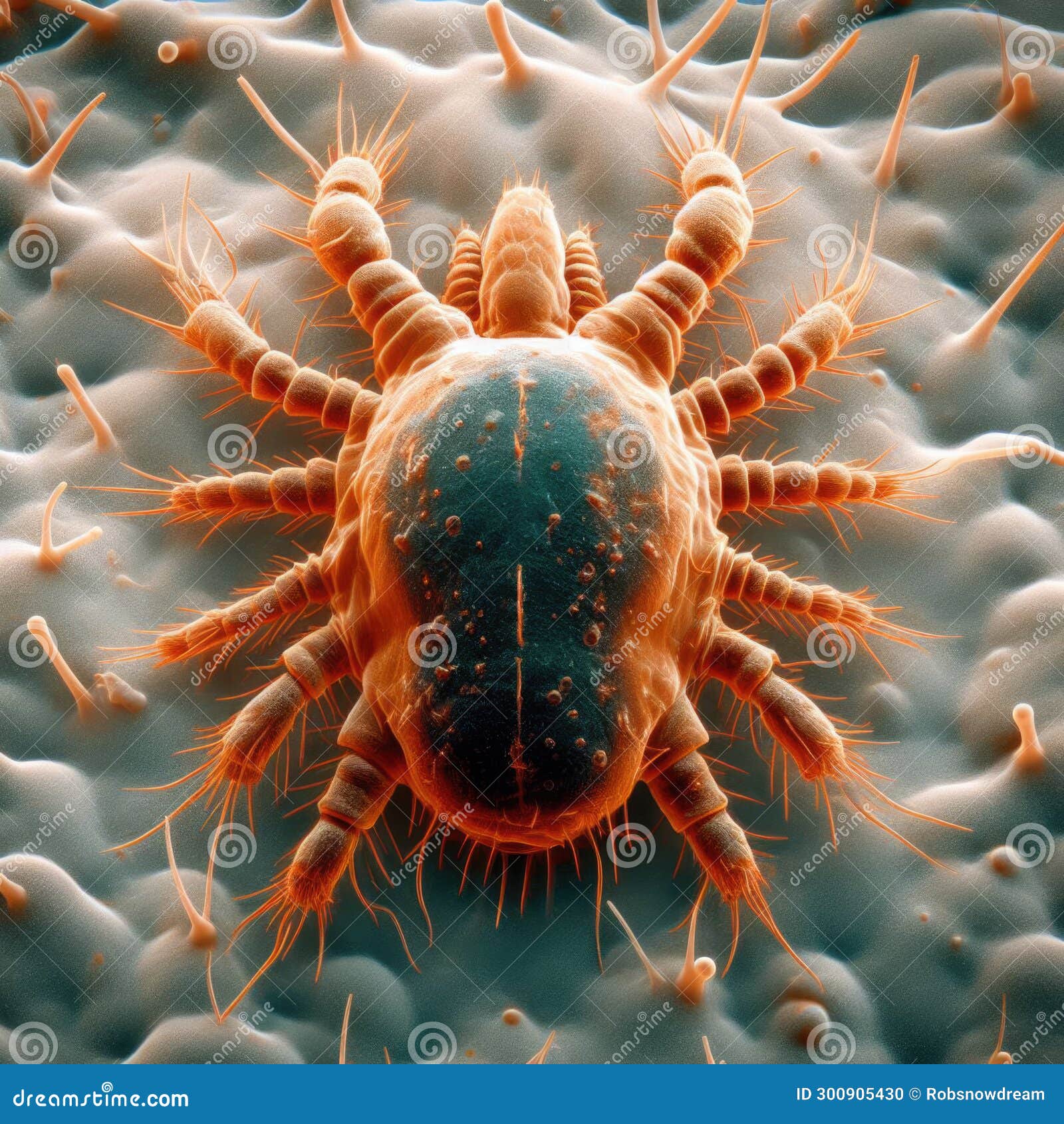 Parasites Under Microscope And Man Suffering From Helminthiasis Royalty ...