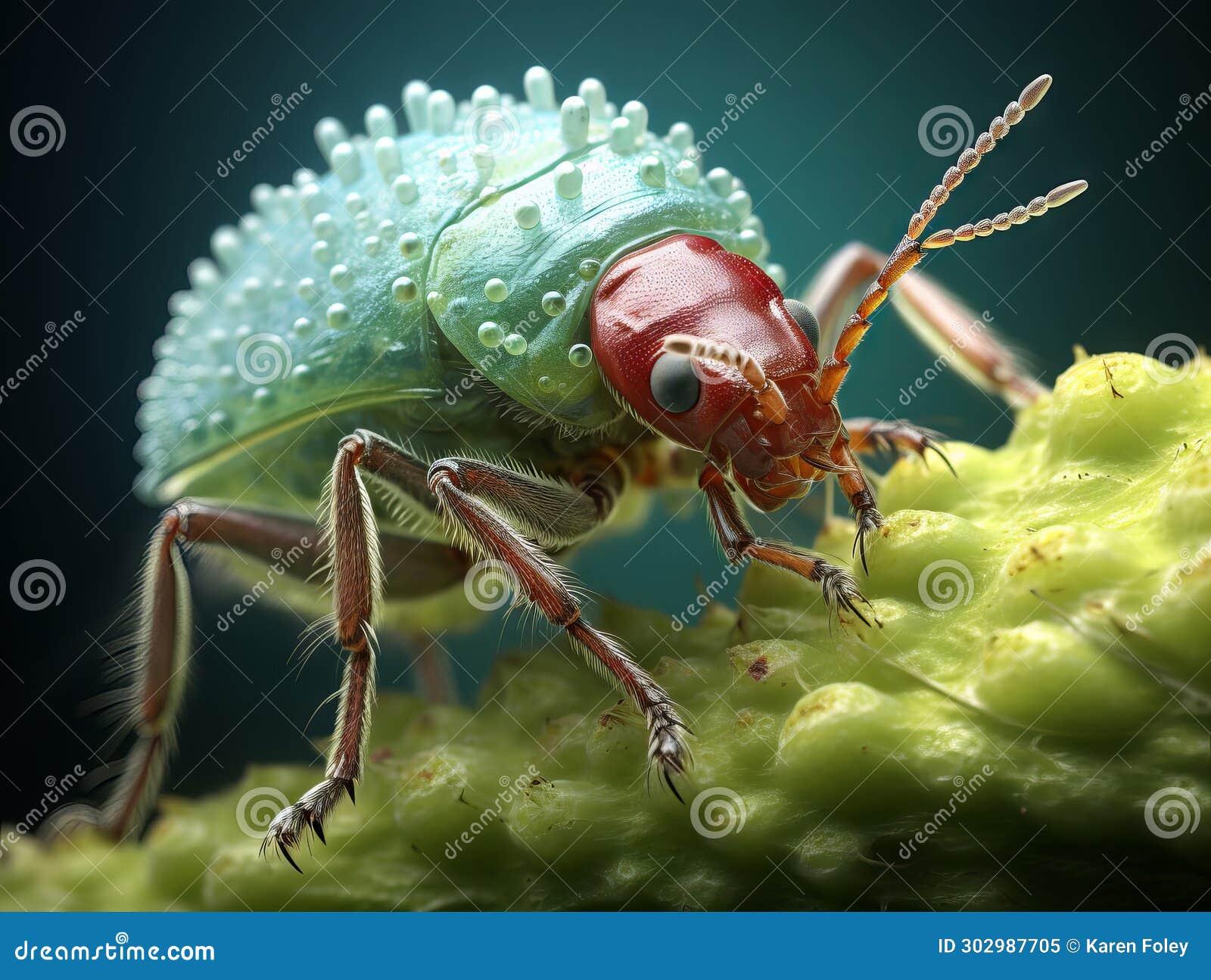 Aphid Animal Vector Illustration Hand Drawn Cartoon Art | CartoonDealer ...