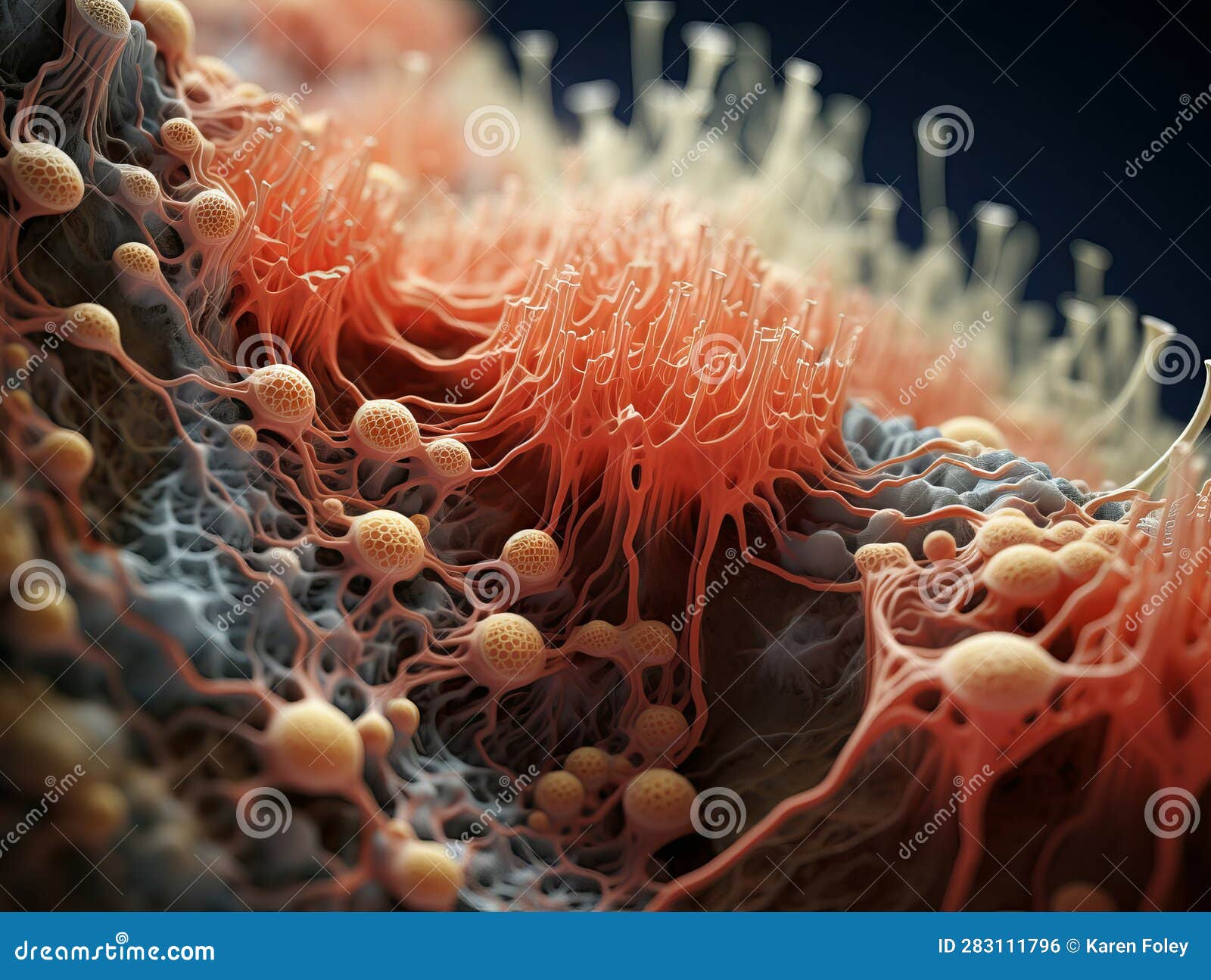 Human microbiome stock illustration. Illustration of generative - 283111796