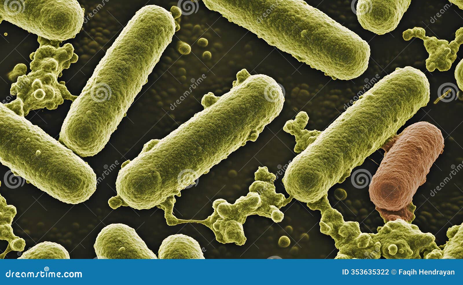Microscopic Rod-Shaped Bacteria: Cellular Structure and Morphology ...