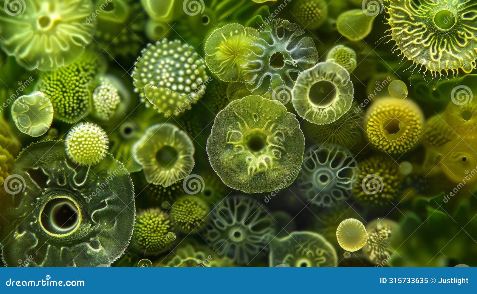A Microscopic Safari through a Diverse Range of Algae Species ...